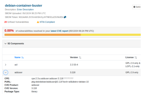 SBOM Generation and Vulnerability Monitoring for Debian Containers - Timesys