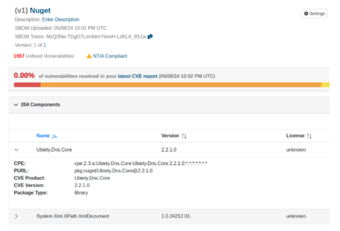 SBOM Generation and Vulnerability Monitoring for the NuGet/.NET Ecosystem | Timesys